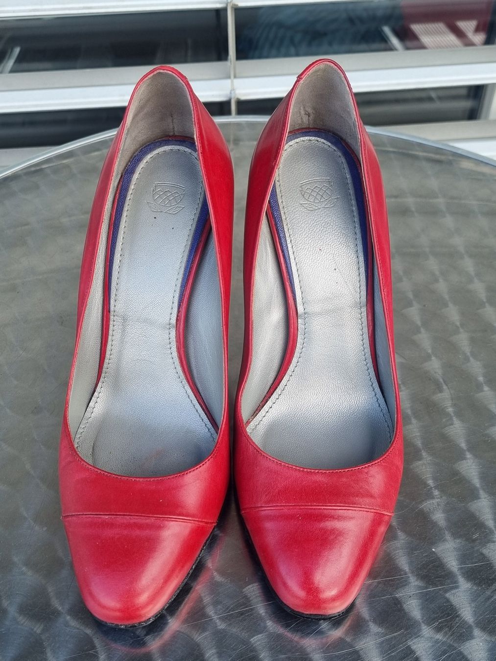 NAVYBOOT Pumps High Heels Leder Rot Gr. 37 (Gebraucht) in Glattbrugg ...