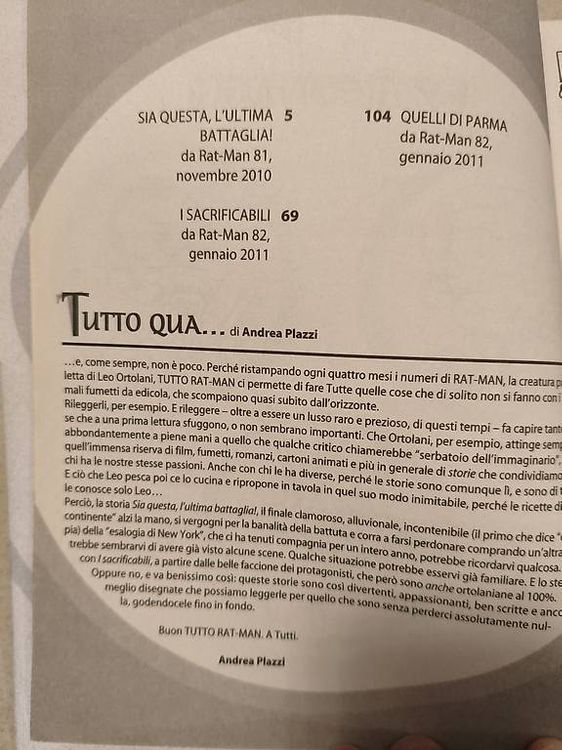 Tutto Rat-man 42 (Usato) a Tesserete per CHF 1 – solo ritiro | Acquista ...