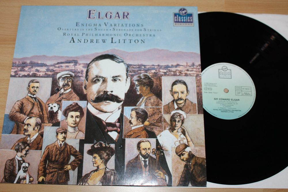 Elgar: Enigma Variationen u.a.; Andrew Litton; LP digital | Kaufen auf ...