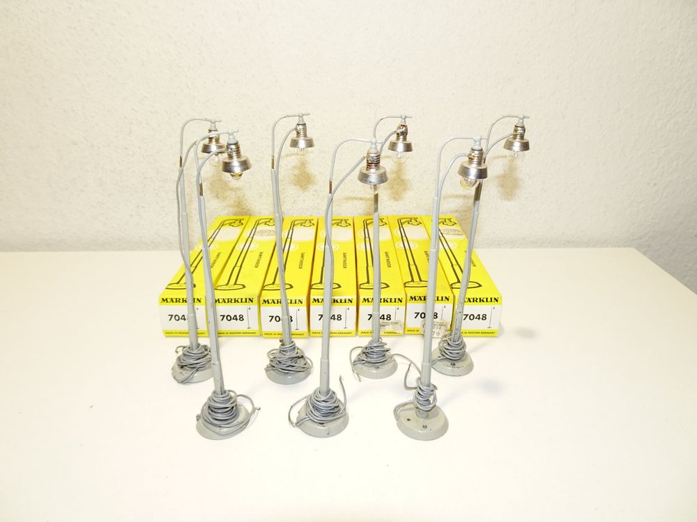 7 Märklin Lampen Leuchten HO 7048 (Gebraucht) in für CHF 39.9 – mit ...