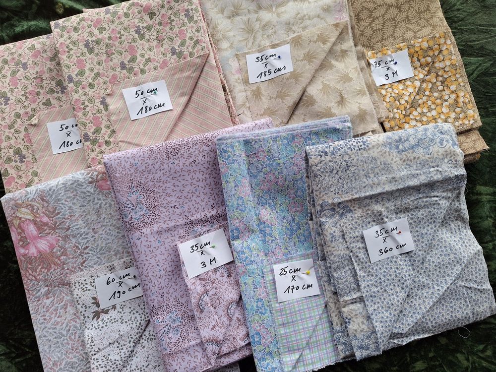 8 STK DIVERSE PATCHWORKSTOFFE (Neu (gemäss Beschreibung)) in Huttwil für CHF 25 – nur Abholung ...