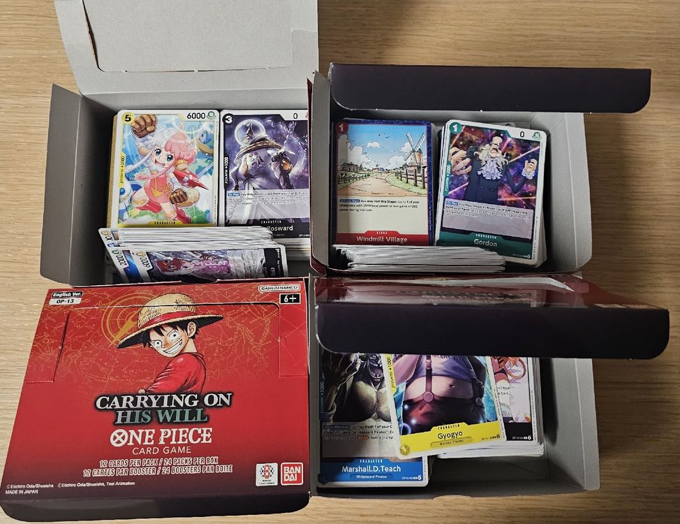 One Piece OP13 5 x Display Bulk (Gebraucht) in recherswil für CHF 20 – mit Lieferung auf Ricardo ...