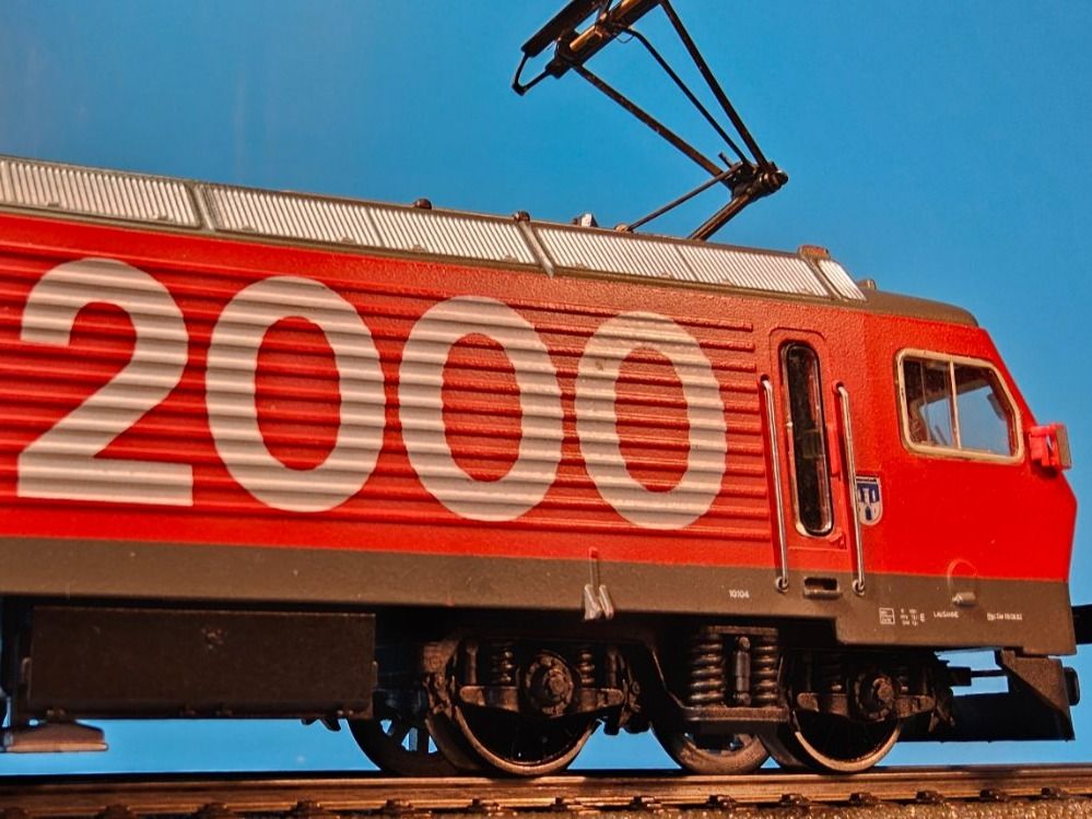 Märklin 3530 __ SBB Lokomotive Re 4/4 __ Bahn 2000 _ Spur H0 (Gebraucht ...