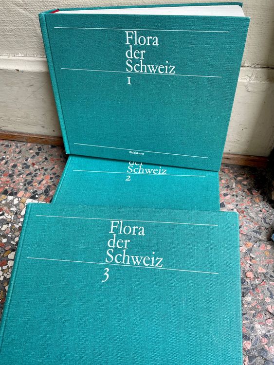 Flora der Schweiz (Hess, Landolt, Hirzel) (Gebraucht) in für CHF 140 – mit Lieferung auf Ricardo ...