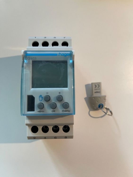 Hager EG 103 Digitale Zeitschaltuhr DIN | Kaufen auf Ricardo
