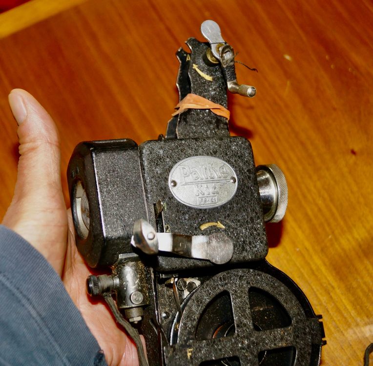 ANTIKER Pathé KID Film-Projektor 20/30er Jahre funktioniert! (Gebraucht ...