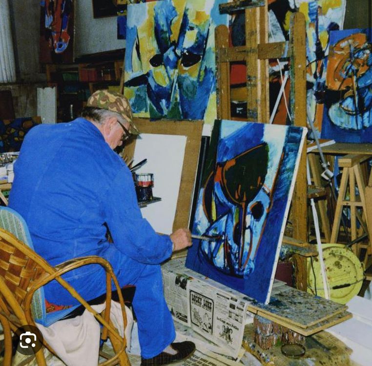 Original CH Carl Walter Liner 115x90cm (Öl auf Leinwand) (Gebraucht) in Meilen für CHF 2020 ...