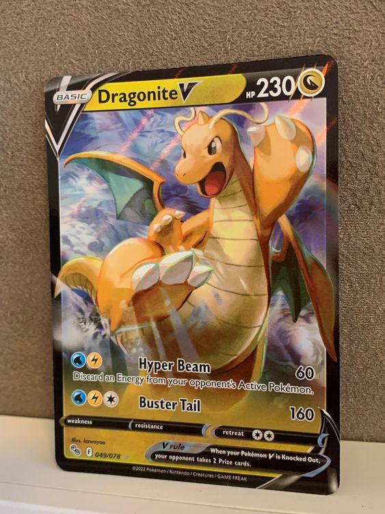 Dragonite V ENG Pokémon GO Pokemon 049/078 (Gebraucht) in Fislisbach ...