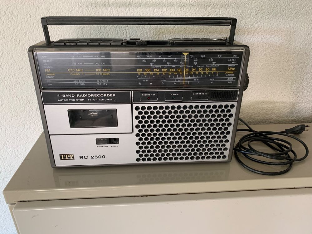 Original ITT RC 2500 Radiorecorder voll funktionstüchtig | Kaufen auf Ricardo