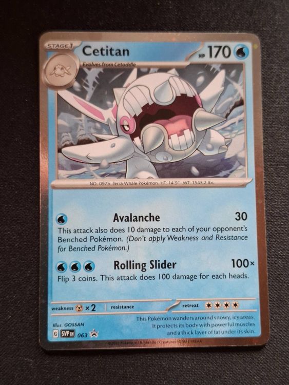 Pokemon Cetitan Cosmos Holo 063 Black Star Promo (Neu (gemäss ...