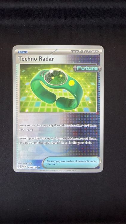 Techno Radar 130/131 PB Holo Prismatic Evolutions EN ab 1.- (Gebraucht ...