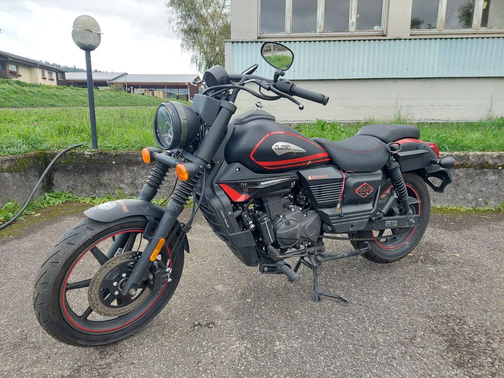UM Renegade Vegas Sport S 125 ccm Chopper Unfall Motorrad A1 (Defekt ...