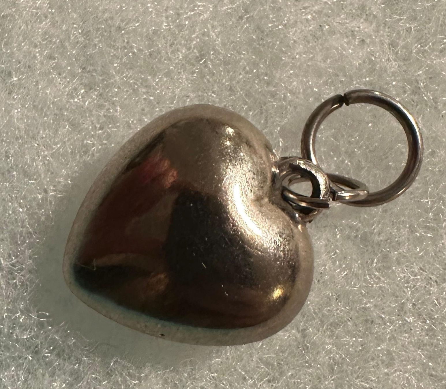 Silberner Herzanhänger, Vintage-Stil, Charmant, Top Zustand! (Gebraucht ...