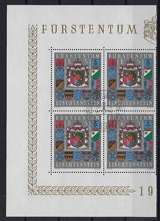 1972 Liechtenstein Viererblock 11812 | Kaufen auf Ricardo