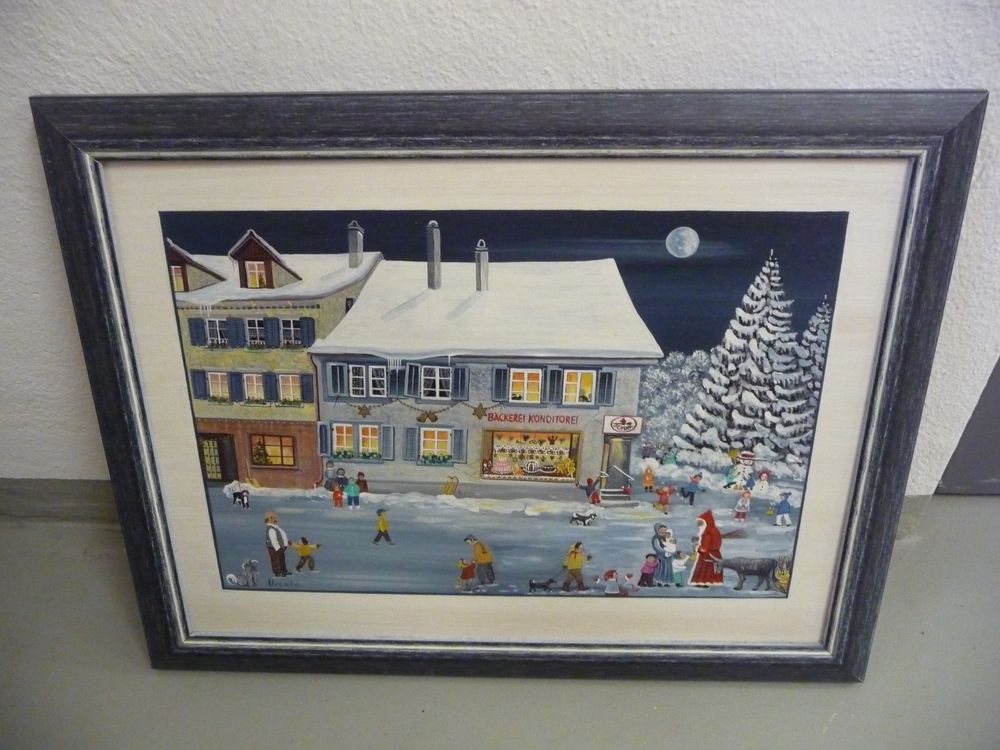 Bild naive Malerei Ursula Stadler Beck Schenk Elgg (Gebraucht) in Rafz für CHF 1100 – nur ...