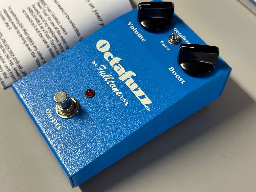 Fulltone Octafuzz Pedal Sound von Hendrix und Vaughan USA | Kaufen auf ...