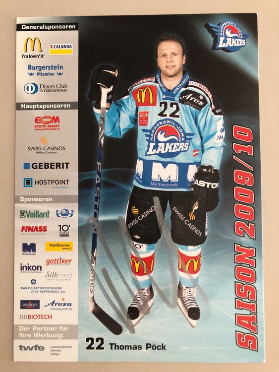 Thomas Pöck SCRJ Rappi Autogrammkarte | Kaufen auf Ricardo