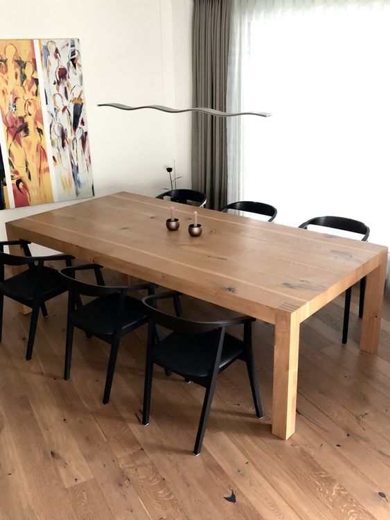 Tisch aus massiver Eiche (Gebraucht) in Weissbad für CHF 1500 – nur ...