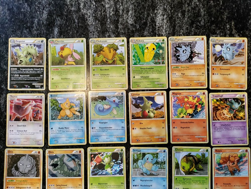 23 Pokemon Karten aus dem Set HS Unleashed 2010 | Kaufen auf Ricardo