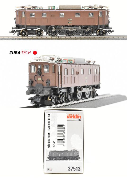 Märklin 37513 E-Lok Ae 3/6 II SBB H0 WS Digital mit OVP | Kaufen auf ...