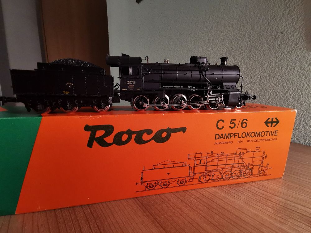 Roco Dampflok C5/6 WS | Kaufen auf Ricardo Roco Dampflok C5/6 WS | Kaufen auf Ricardo