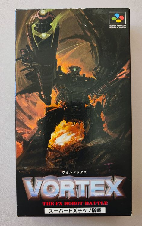 Vortex Nintendo Super Famicom ( SNES Japan ) CIB OVP | Kaufen auf Ricardo