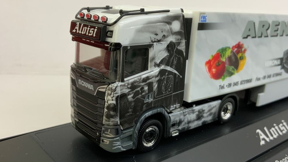 Scania CS 20 ARENA FRUIT 1:87 Herpa PC (Neu und originalverpackt) in ...