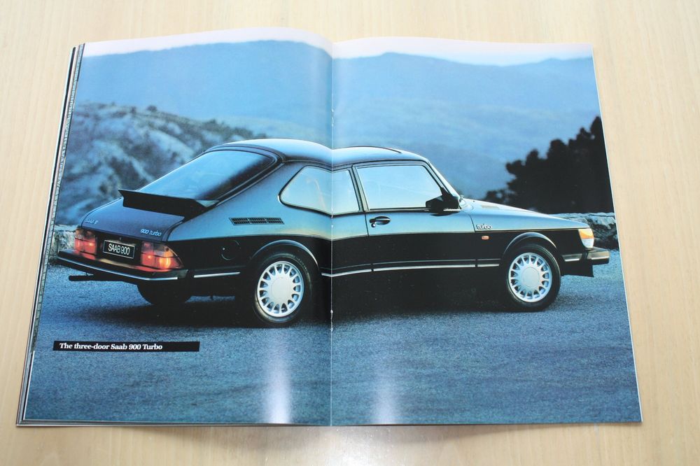Saab 900 Turbo /16/16S Prospekt 1986 (Gebraucht) in für CHF 12 – mit ...