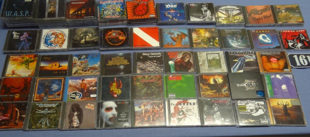 Grosse Heavy Metal/Hard Rock CD Sammlung (Gebraucht) in Allschwil für ...