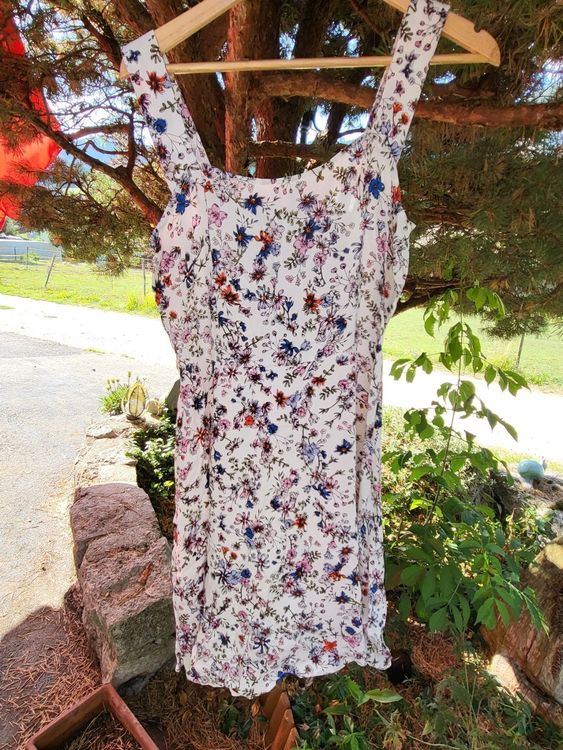 Sommerkleid weiss mit Blumen,Jacqueline de Yong, neu, Gr.40 (Neu (gemäss Beschreibung)) in ...