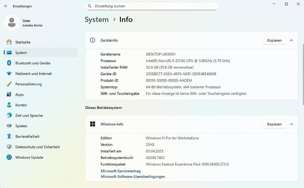 Xeon, 32 GB PC4 Ram, 256 GB NVMe, 2x 480 GB SSD, Windows 11 (Gebraucht ...