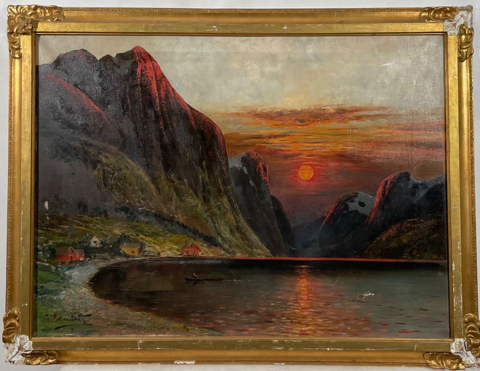 Joseph Holmann (XX) grosses Gemälde (Gebraucht) in Root für CHF 125 ...