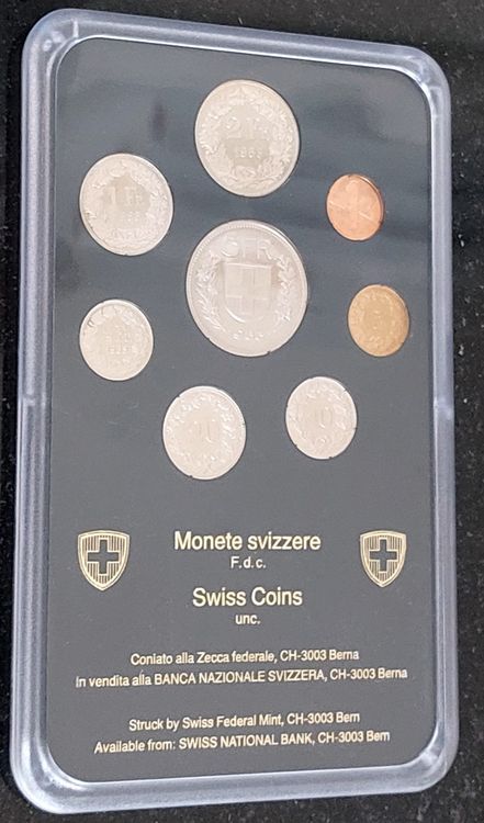CH - Münzsatz 1983 stgl (Neu (gemäss Beschreibung)) in Arch für CHF 30 – mit Lieferung auf ...