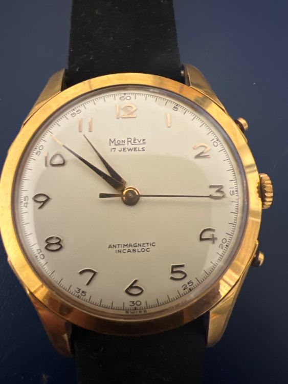 Mon Reve Vintage Handaufzug chrono | Kaufen auf Ricardo