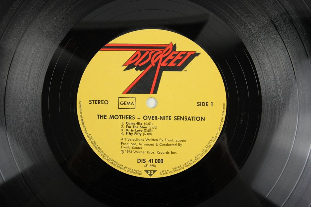 Frank Zappa -The Mothers – Over-Nite Sensation (Gebraucht) in ...
