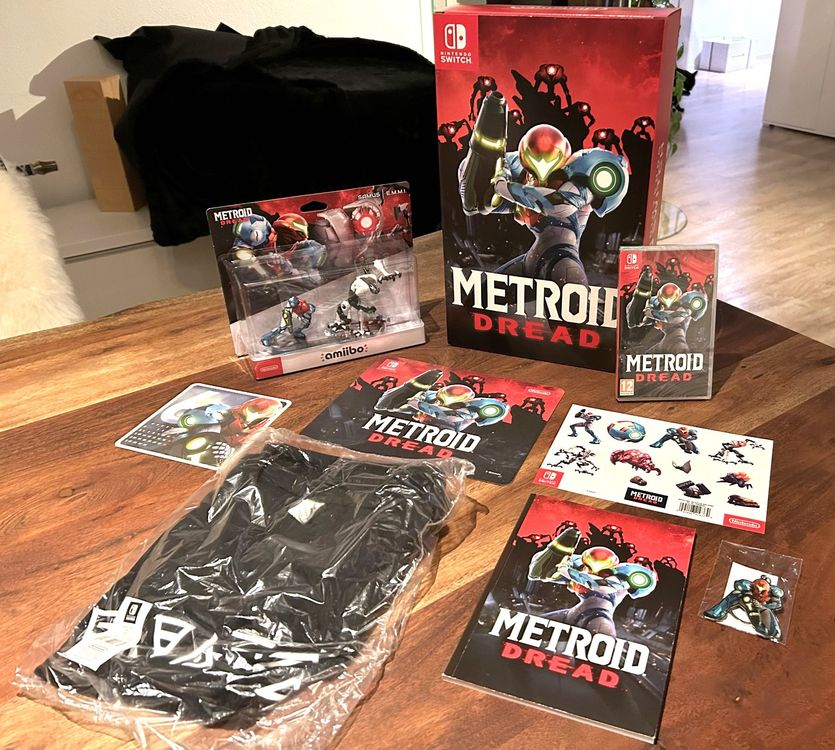 Metroid Dread Big Box "Special Edition" mit Merchandise (Neu und ...