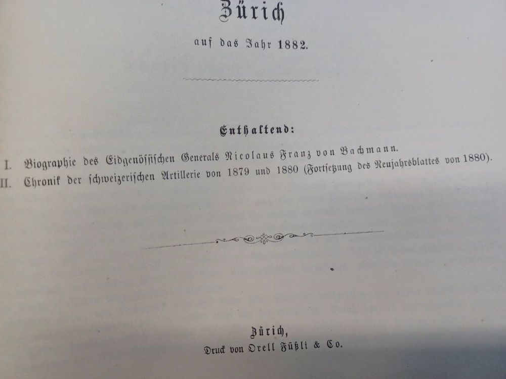 General Bachmann - mit Biographie gratis dazu (Gebraucht) in Ennenda ...