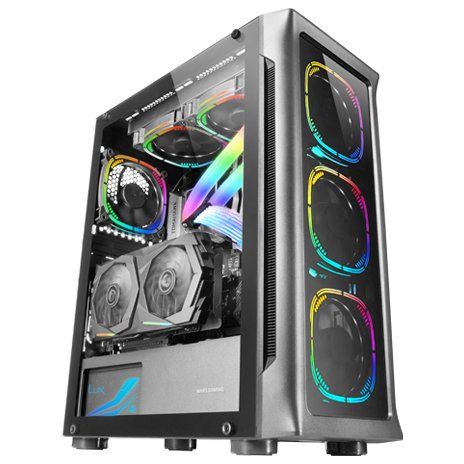 Specia Gaming PC Dual Xeon Workstation 256GB 2TB RX580 *Neu* (Neu und ...