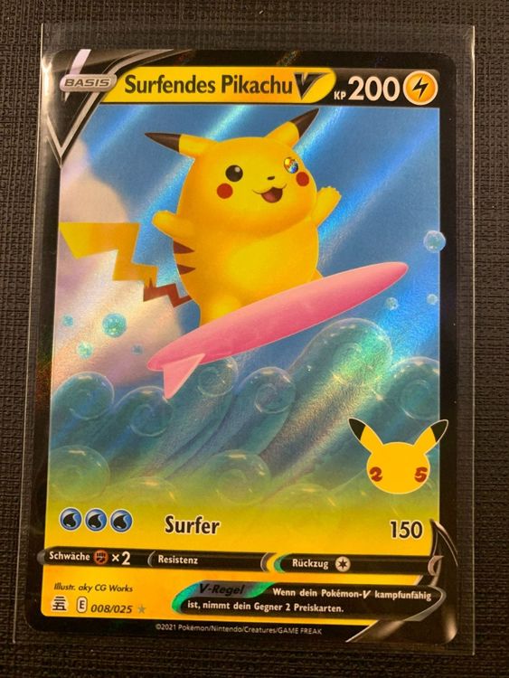 Pokemon Celebrations - Surf Pikachu V (Gebraucht) in Naters für CHF 1 ...