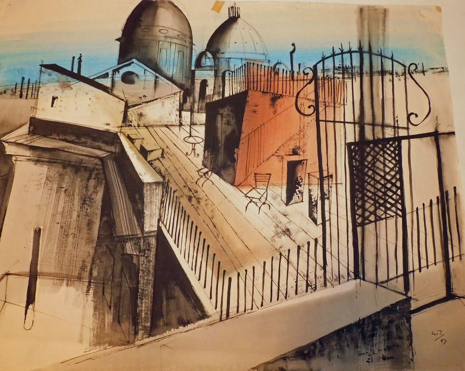 Rausverkauf - Kunst Werner Rosenbusch De 1924 2016 Aquarell (Gebraucht) in Sursee für CHF 100 ...