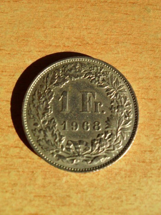 1 francs 1968 (Gebraucht) in Conthey für CHF 2 – mit Lieferung auf ...