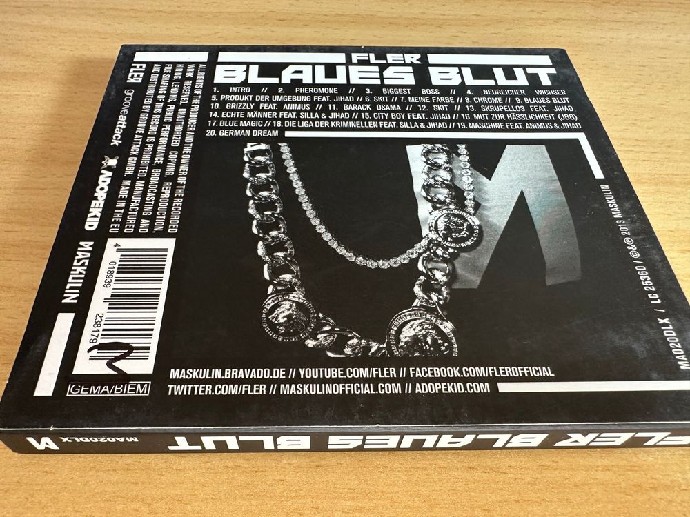 Fler – Blaues Blut (Blue Magic Edition) - 2 CD (Gebraucht) in Rikon im ...
