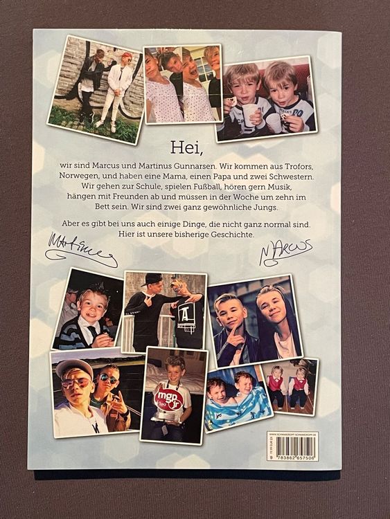 Marcus & Martinus Buch über ihre Geschichte mit viel Bildern (Gebraucht ...