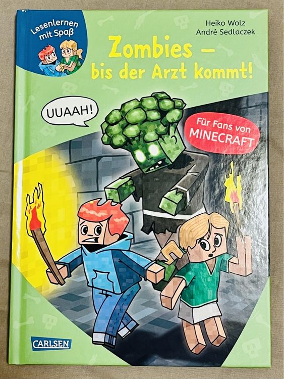 MINECRAFT FANS „Zombies - bis der Arzt kommt!“ Buch (Neu (gemäss ...