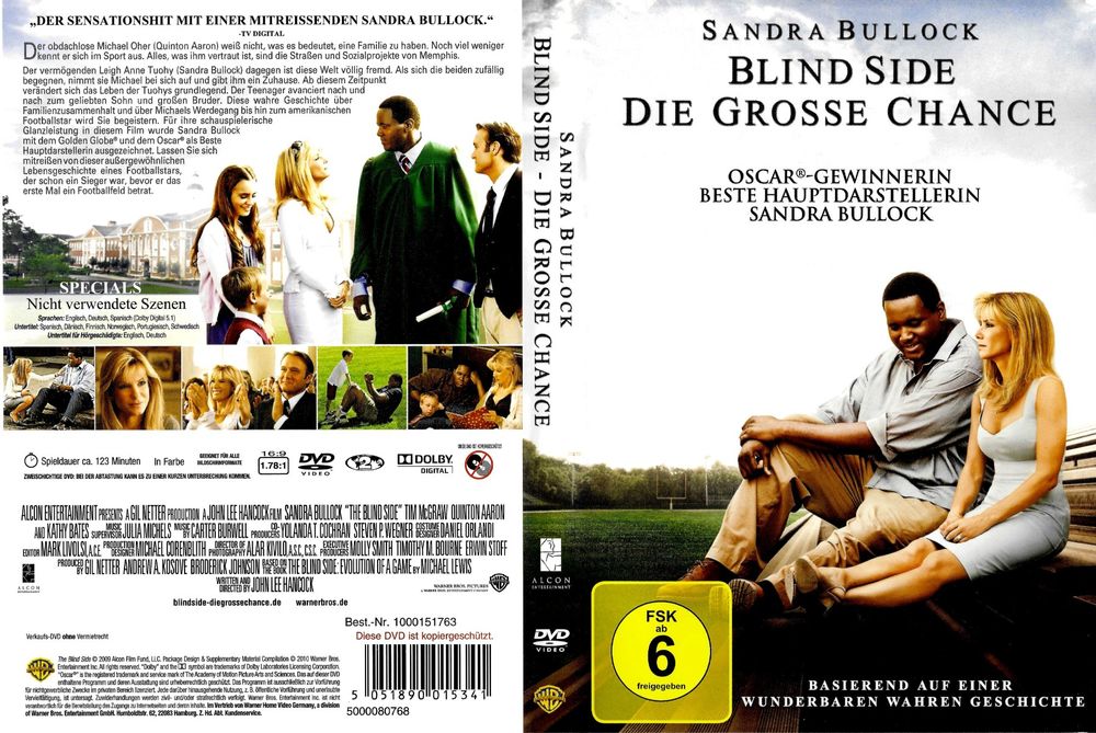 Blind Side - Die grosse Chance DVD (Gebraucht) in Hedingen für CHF 1 ...