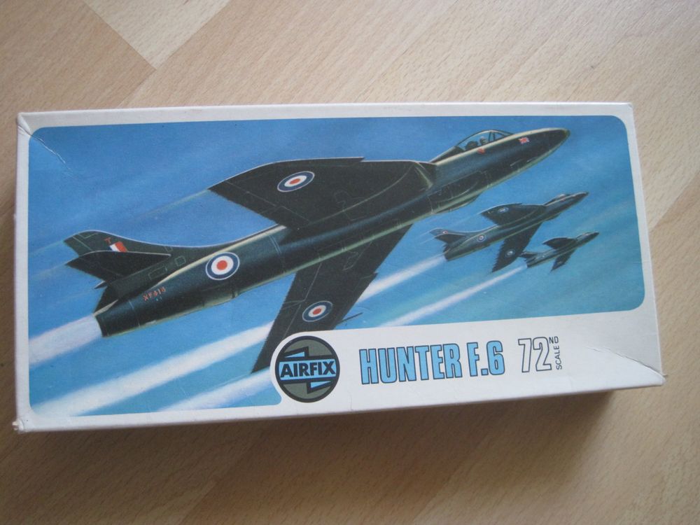 HUNTER F 6 1/ 72 Airfix Bausatz RARITÄT (Neu und originalverpackt) in Gossau SG für CHF 20 – mit ...