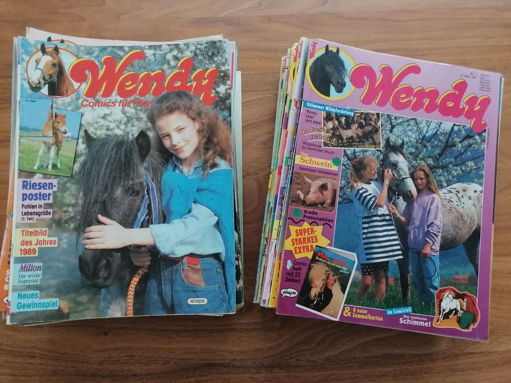 Wendy Zeitschriften 1986 - 1995 (Gebraucht) in Buchrain für CHF 1 – nur ...