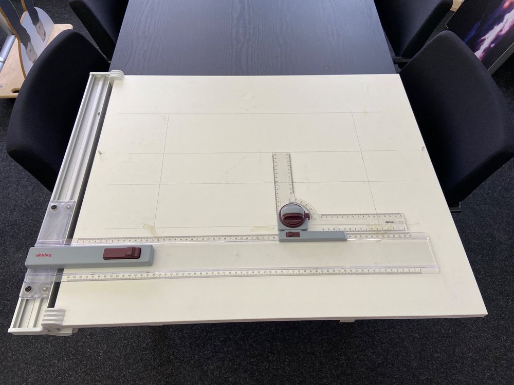 Zeichenbrett Rotring 70x60cm (Gebraucht) in Lenzburg für CHF 15 – nur ...