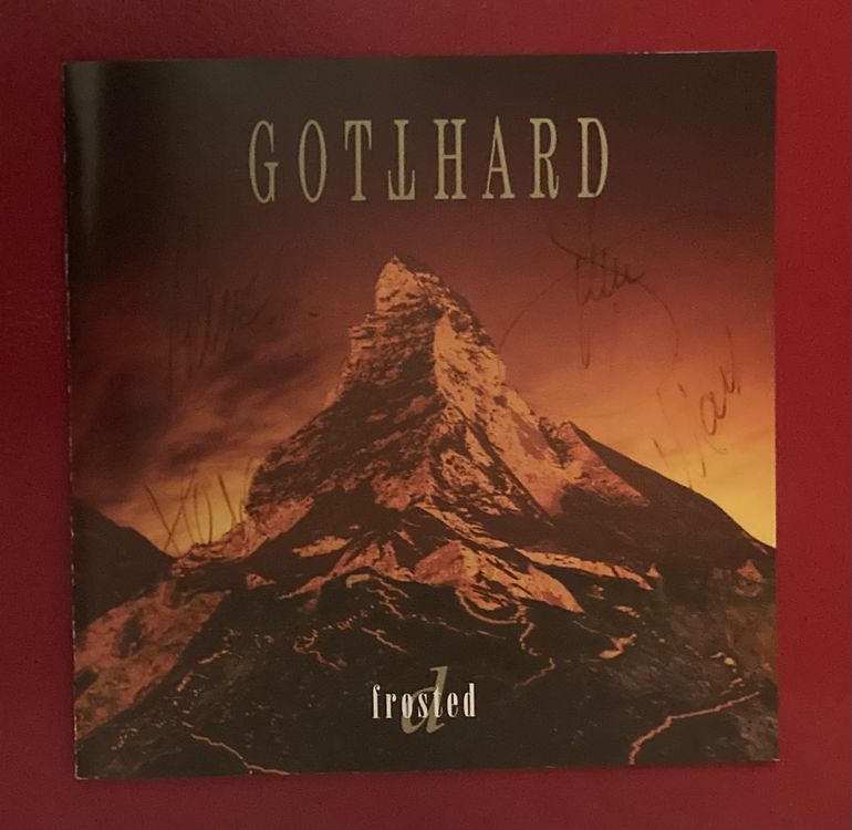 Gotthard - Frosted CD Signiert (Neu (gemäss Beschreibung)) in Basel für ...