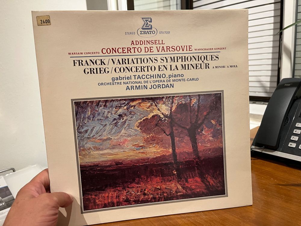 Cesár Franck: Variations / Edvard Grieg: Concerto - SR21 (Gebraucht) in ...